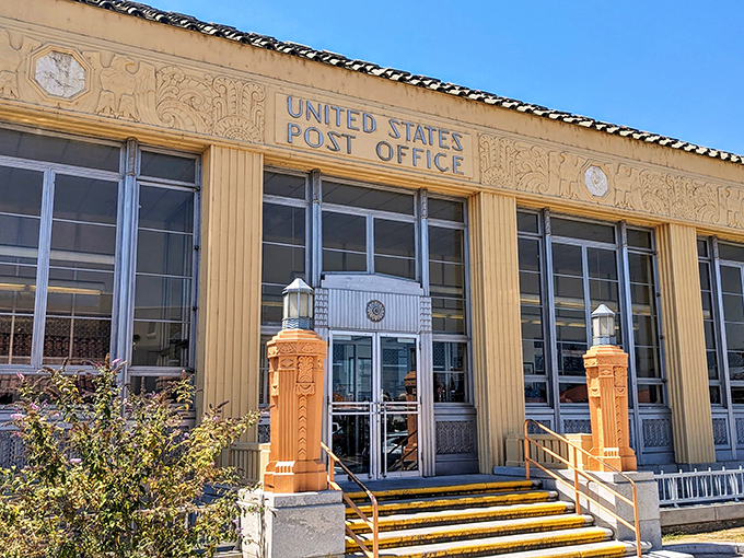The Post Office's Art Deco facade reminds us of a time when public buildings weren't just functional&mdash;they were statements of civic optimism and artistry.
