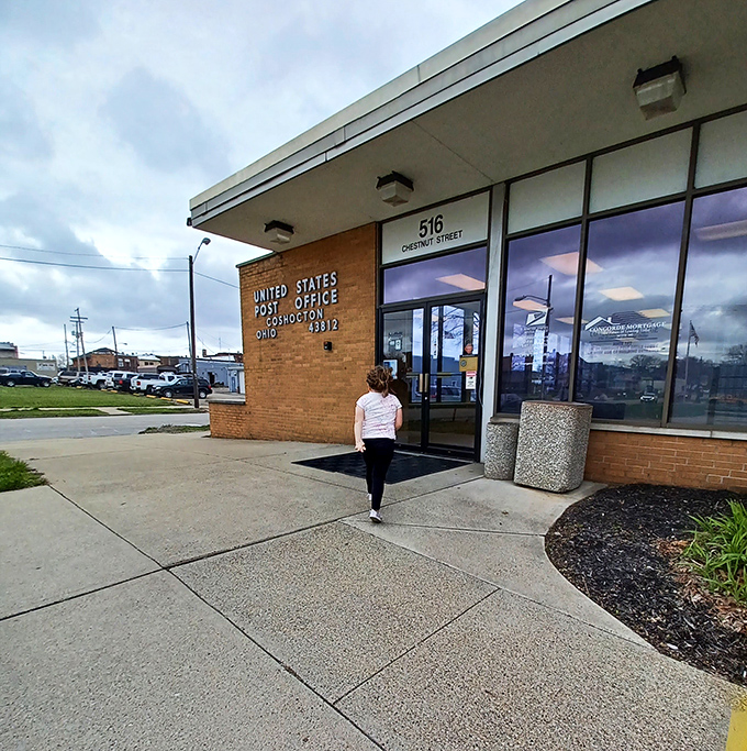 Even the post office in Coshocton has that small-town charm where sending mail feels more personal than hitting "send" on an email.
