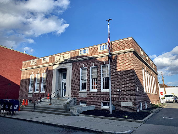 This isn't just a post office&mdash;it's a brick-and-mortar reminder of when communication required more than just hitting "send."