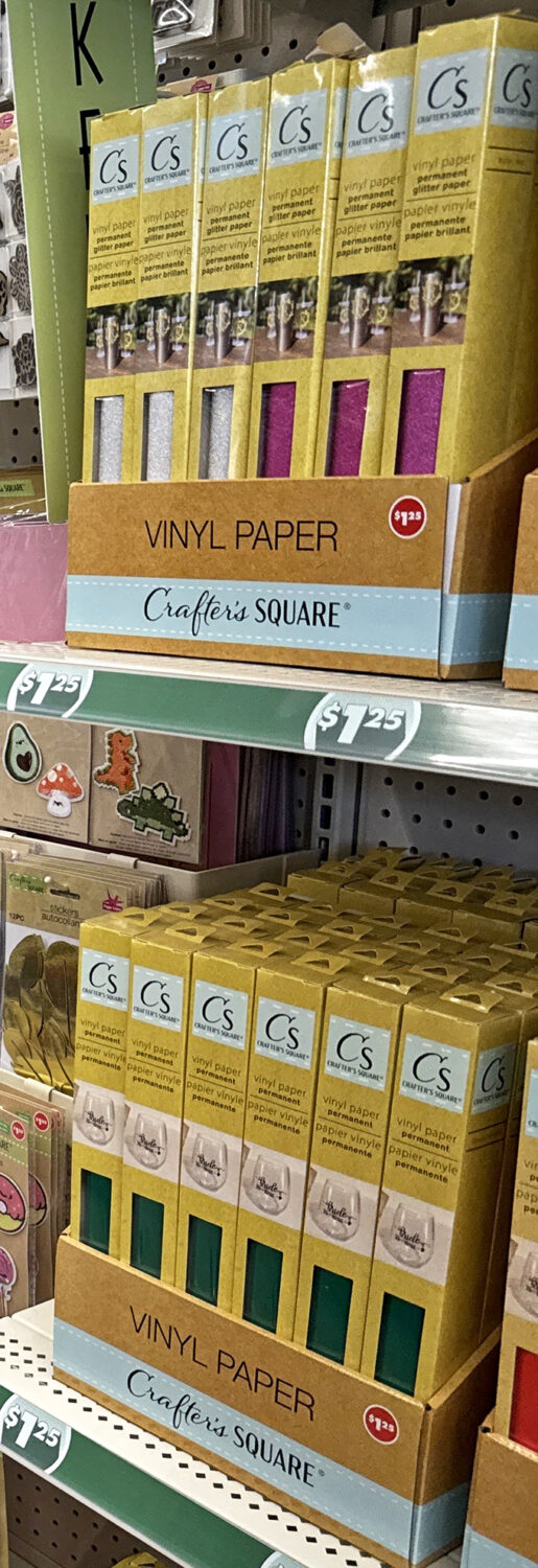 Crafters Square vinyl paper: where DIY dreams begin and Pinterest-worthy projects cost less than your morning coffee.