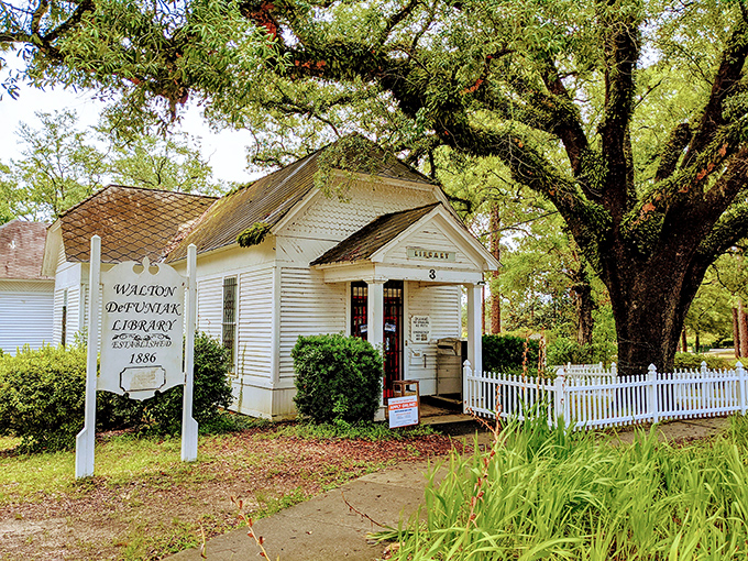 The Walton-DeFuniak Library has been lending books since 1886, back when "going viral" meant something entirely different and much more concerning.