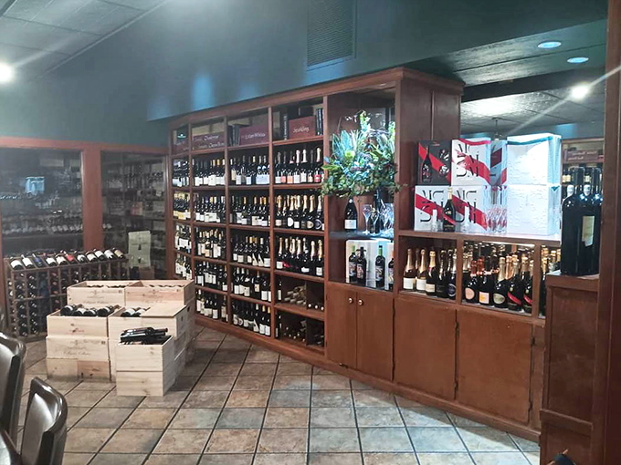 A wine selection that transforms the age-old question "red or white?" into a delightful dilemma worthy of serious consideration.