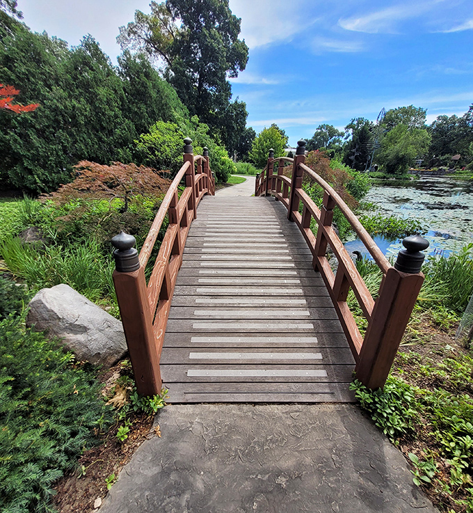 Crossing this bridge feels like stepping into a painting&mdash;one where you're finally the main character.