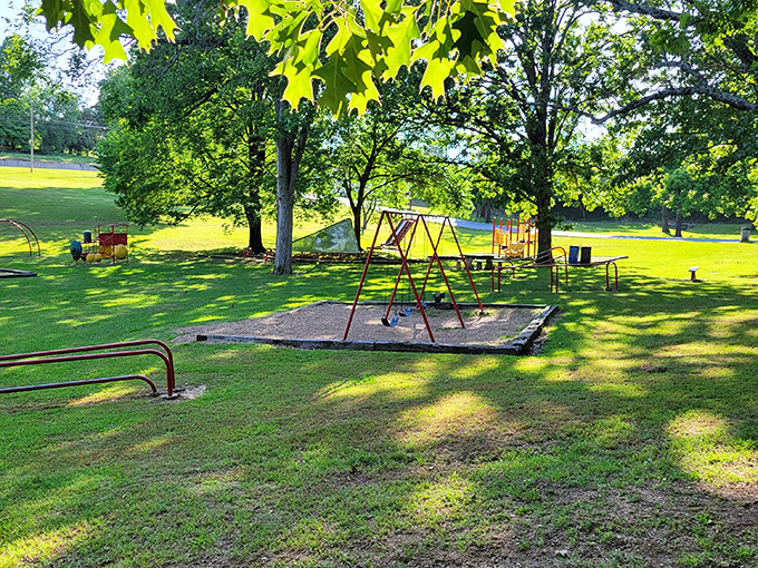 This park offers the kind of simple pleasures that remind you childhood wasn't better because of video games, but because of swing sets and sunshine.