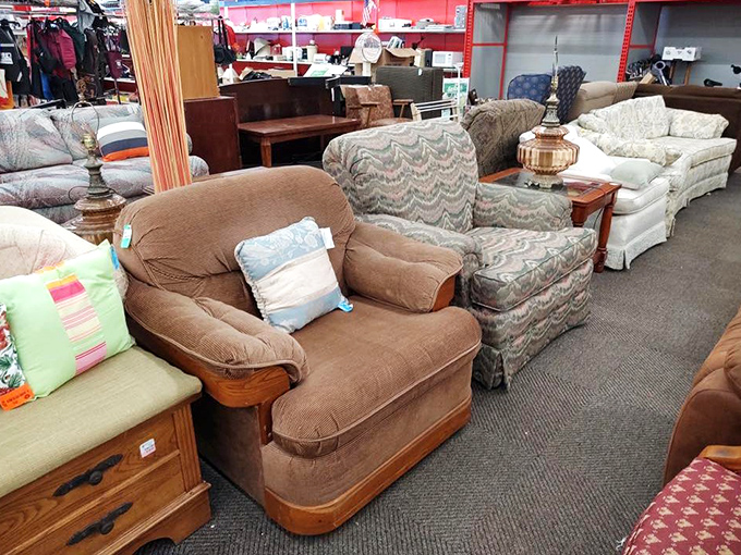 Comfort seekers, your throne awaits. These gently-loved armchairs have already been broken in&mdash;like wearing pre-softened jeans for your living room.