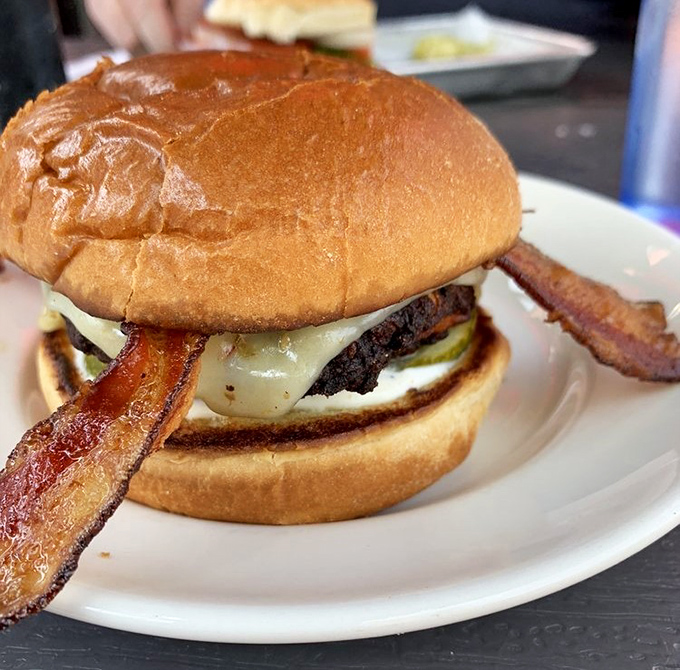 A burger that doesn't need fancy toppings or pretentious names&mdash;just quality ingredients and the promise of a nap afterward.