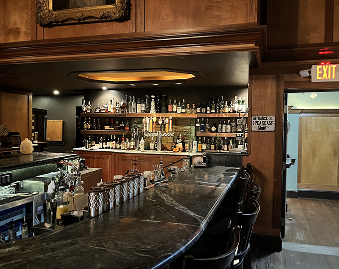 The bar beckons with bottles lined up like soldiers ready for duty &ndash; each one promising a different path to the same happy destination.