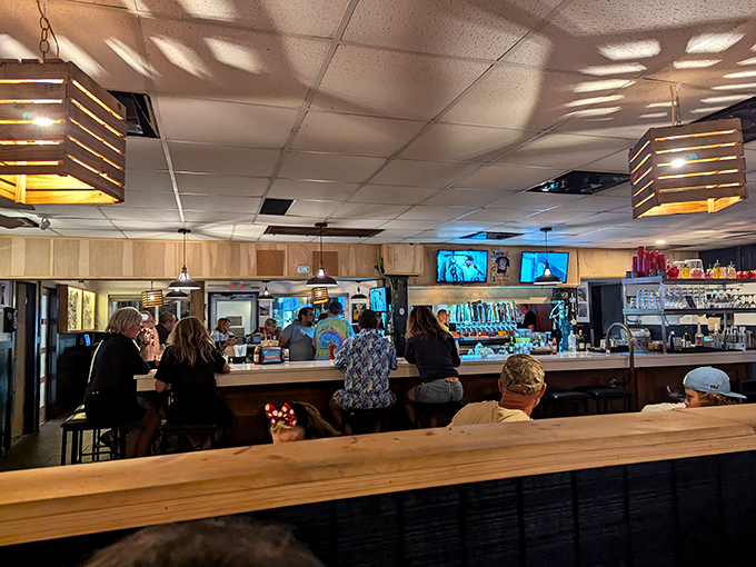 The bar where strangers become friends and friends become family. Beach time operates at its own delicious pace here.