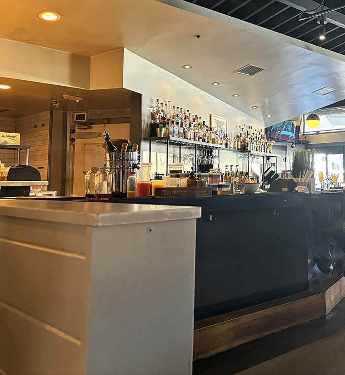 Behind this bar, mixologists craft liquid poetry that perfectly complements the kitchen's culinary prose&mdash;a partnership of spirits in every sense.