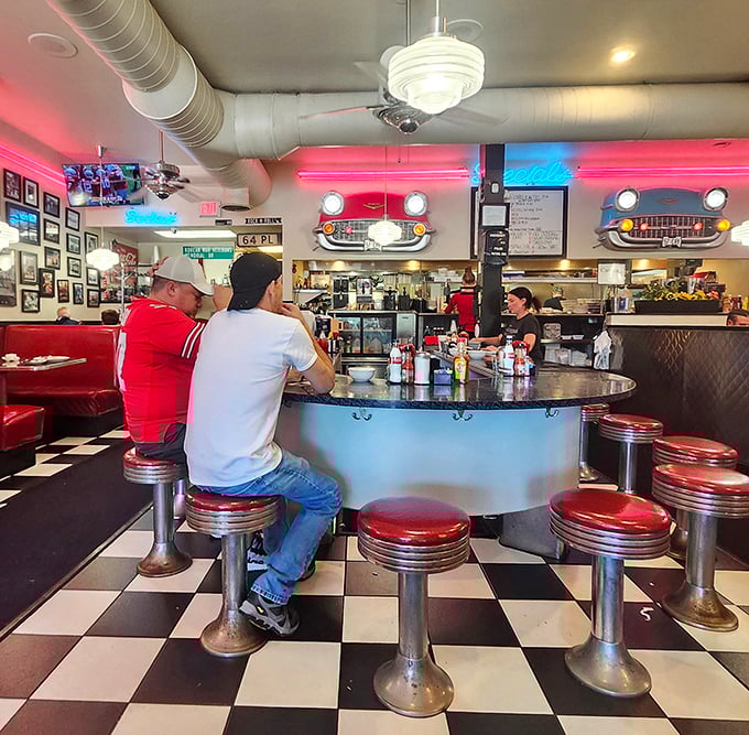 Counter culture at its finest&mdash;where strangers become friends over coffee and the world's problems get solved.