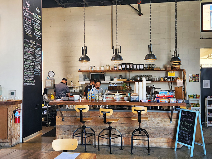The bar area's wood-paneled warmth feels like stepping into a captain's quarters &ndash; if the captain had excellent taste in both d&eacute;cor and spirits.