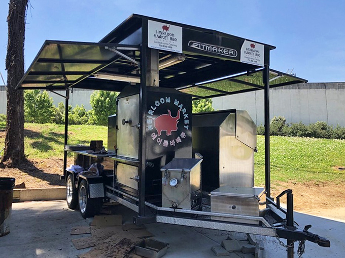 The source of the magic: a serious smoker that's treated with more respect than most family heirlooms. Low and slow isn't just a cooking method&mdash;it's a philosophy.