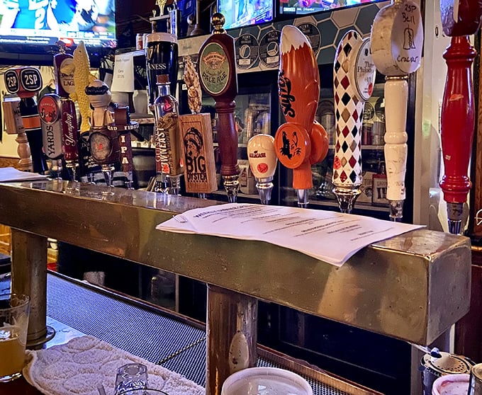 The tap lineup&mdash;where indecision isn't a character flaw but the only reasonable response to such magnificent choices.