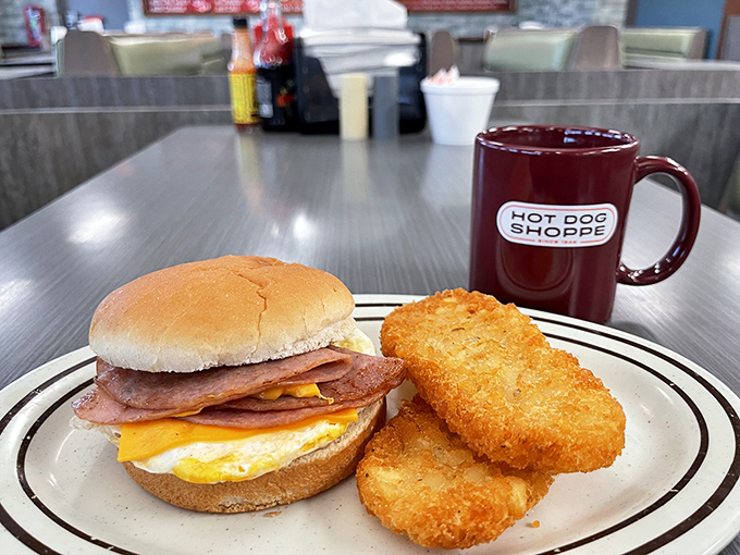 Breakfast sandwich perfection doesn't happen by accident. Those golden hash browns alongside aren't just a side&mdash;they're part of a complete breakfast philosophy.
