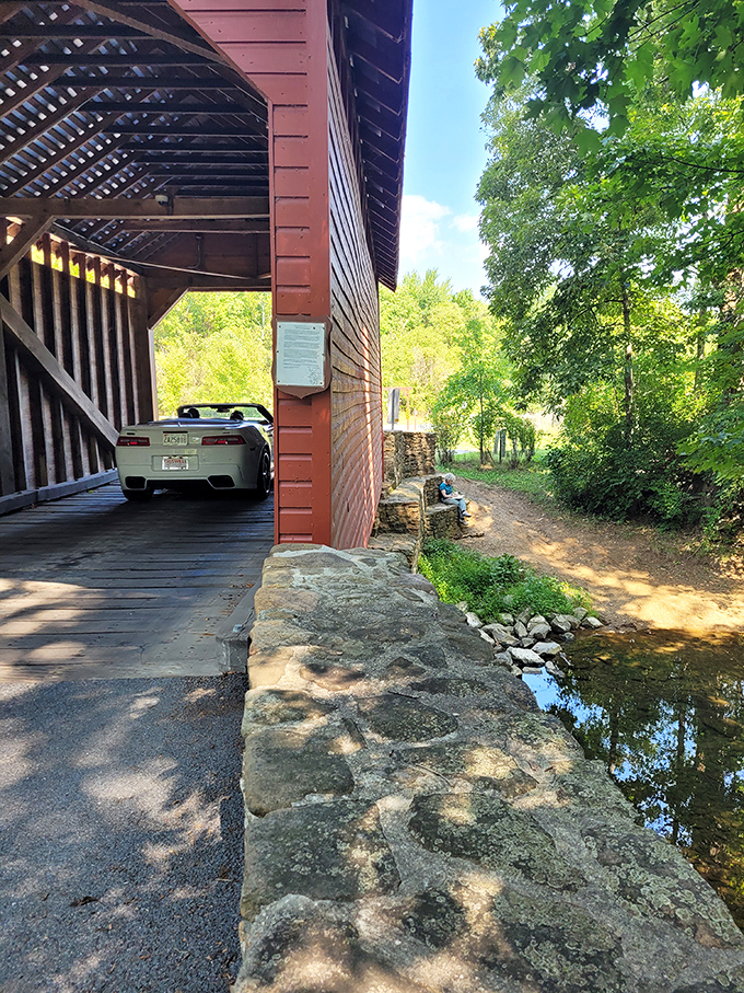 Yes, you can actually drive through this piece of history&mdash;it's not just for looking, it's for experiencing.
