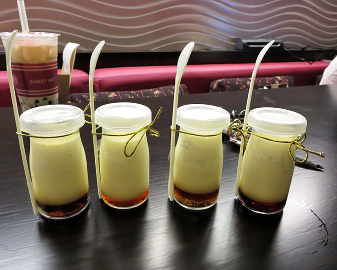 These custard treats lined up like soldiers are ready to launch a delicious assault on your afternoon slump.