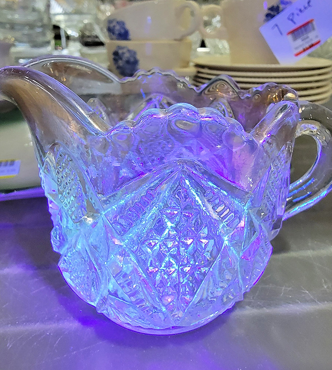 This isn't just depression glass&mdash;it's a time machine. One punch bowl away from transforming your modern gathering into a scene from The Great Gatsby.
