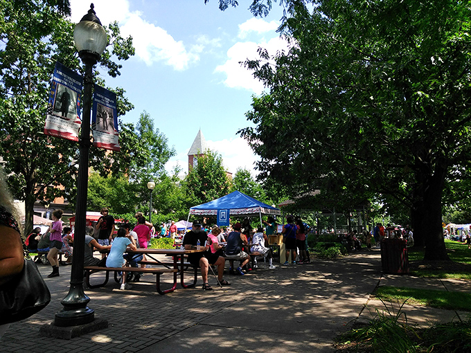 Community events in shaded parks bring neighbors together regardless of income level&mdash;the best entertainment in Sunbury often costs absolutely nothing.