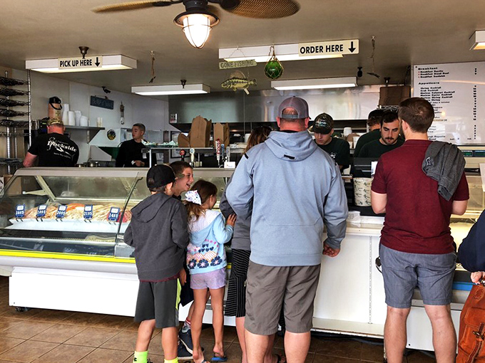 The ordering counter &ndash; where dreams become reality and hungry visitors transform into soon-to-be-satisfied customers. Life's pivotal moments happen here.