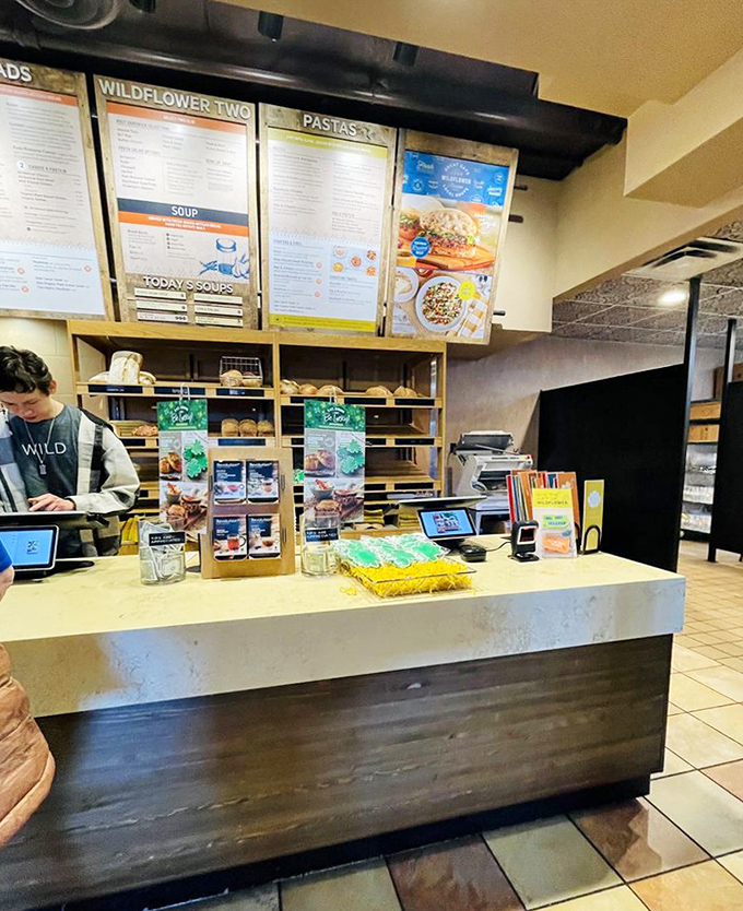 The counter &ndash; where bread dreams become reality and menu decisions feel momentous yet somehow always turn out right.