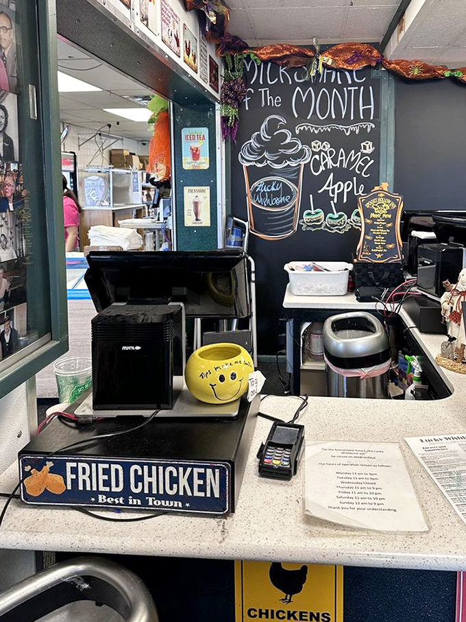 "Best in Town" isn't just a slogan here&mdash;it's a promise kept since Eisenhower was in office. The counter setup feels like a time machine to simpler, more delicious days.