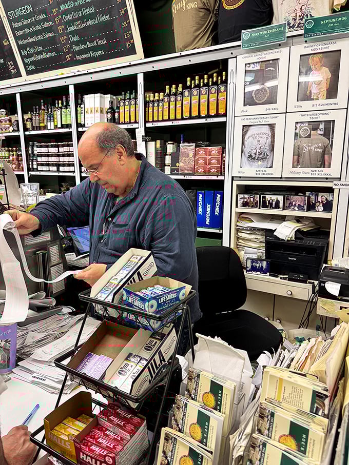 At the counter, orders are taken with efficient New York directness—a dance of commerce and cuisine that hasn't changed its choreography in decades.