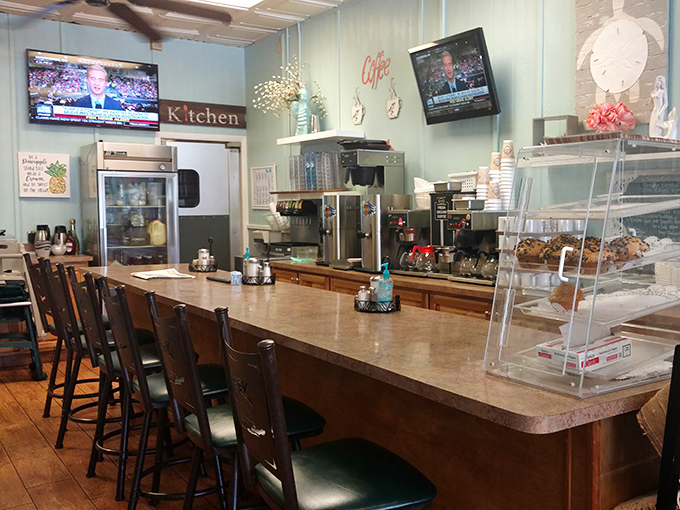 The counter seating&mdash;where solo diners become temporary family and the breakfast show unfolds before your eyes like delicious morning theater.