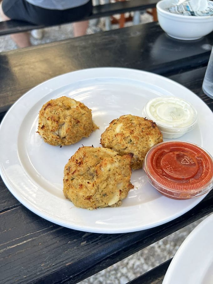 Crab cakes that actually taste like crab&mdash;a revolutionary concept that Belle Isle has mastered while others still stuff them with filler.