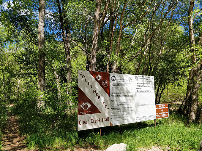 Clear Creek Trail beckons hikers with the promise of adventure without the commitment of a marathon&mdash;nature's perfect appetizer.
