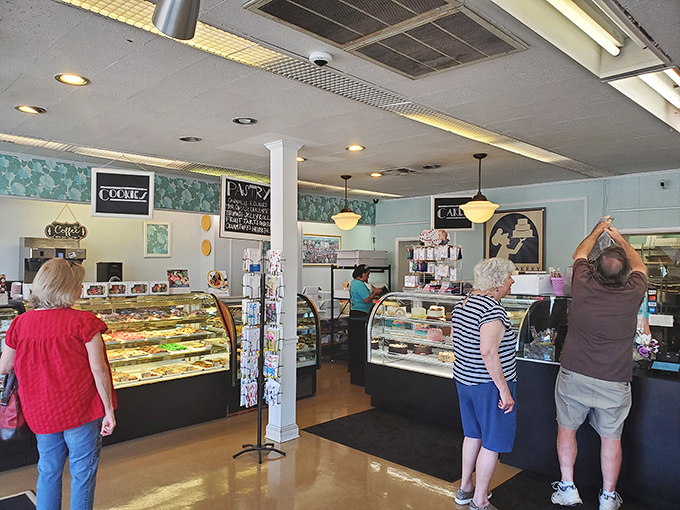 The bakery experience is as much about the people as the pastries. Community happens one cream puff at a time.