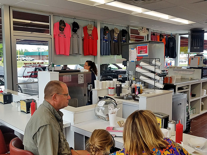 Even the merch tells a story. Those t-shirts aren't just souvenirs&mdash;they're membership cards to the "I've eaten at Clyde's" club.