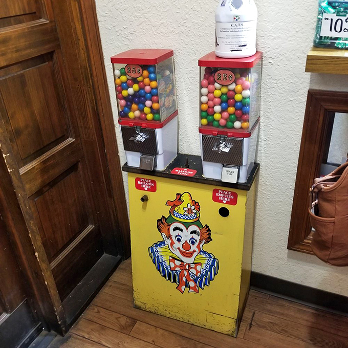 That vintage gumball machine isn't just decoration—it's a time machine to when a quarter bought happiness and dental work.