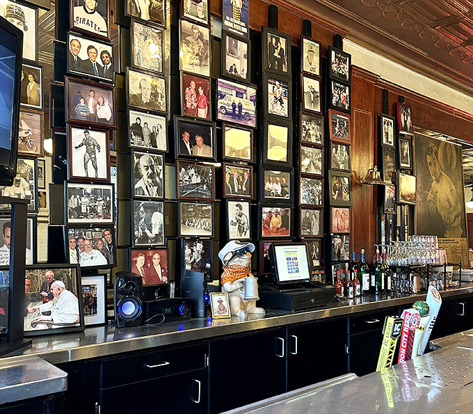 A wall of memories and moments&mdash;Pittsburgh's history told through photographs while you enjoy the city's present through your taste buds.