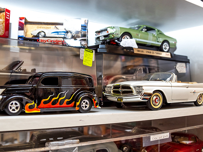 Miniature cars with maximum detail&mdash;each one a time machine to when American automotive design was an art form, not just aerodynamics.