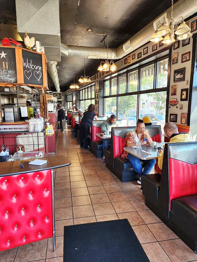 Where strangers become temporary neighbors, united by the universal language of "pass the hot sauce, please."