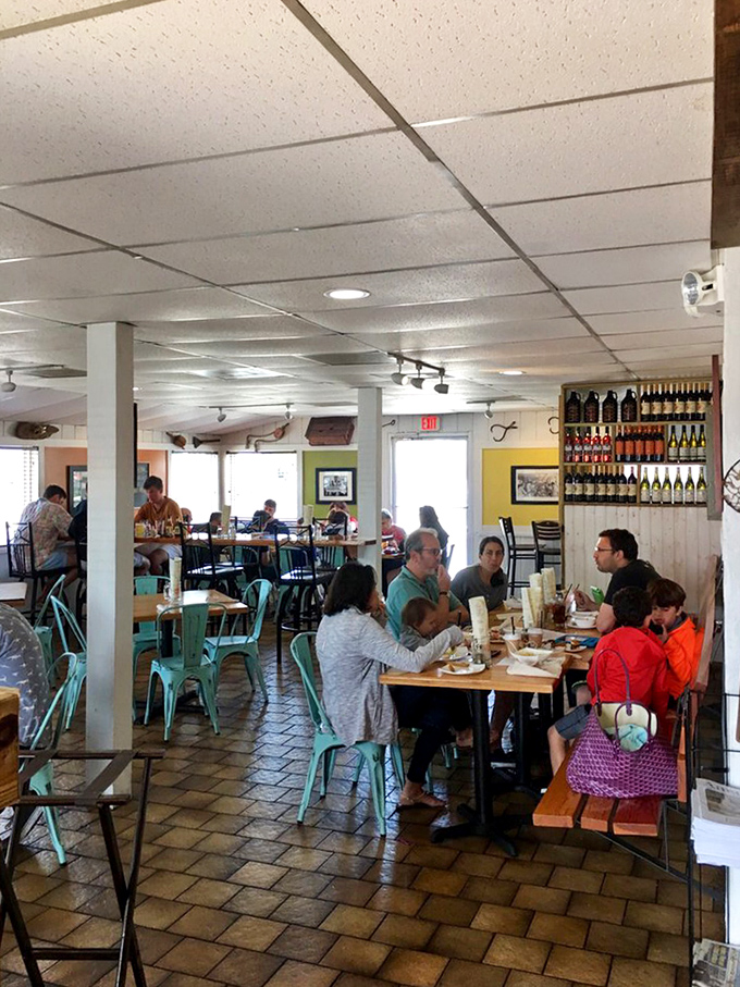 Families gathering over crab cakes – the universal language of Maryland happiness.
