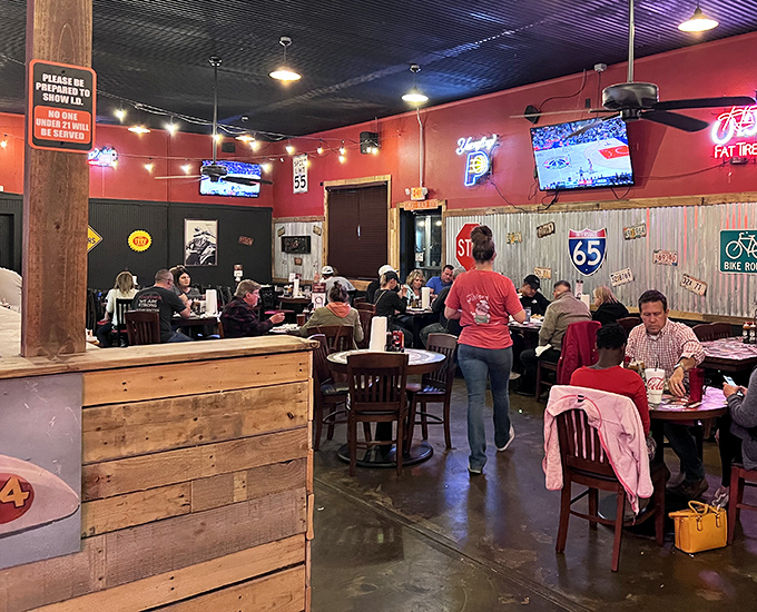 Where strangers become friends over shared love of smoked meats. The busy dining room speaks volumes about what's coming out of the kitchen.