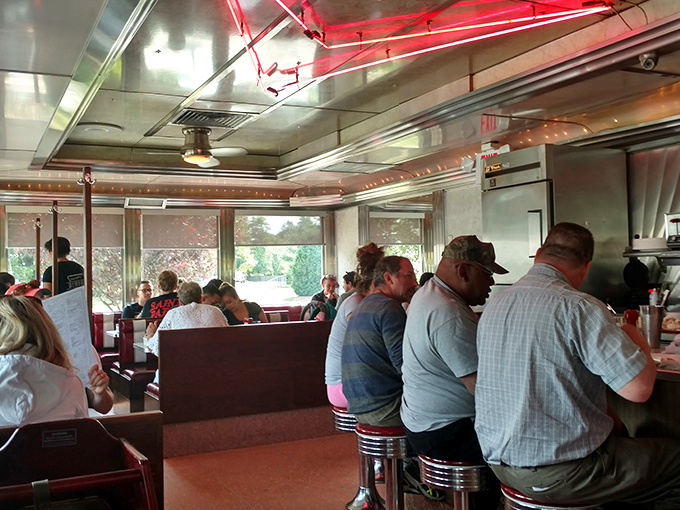 Where strangers become neighbors and neighbors become friends &ndash; the counter at Georgie's is Connecticut's unofficial town hall.