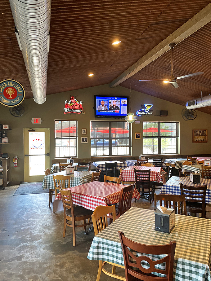 A dining room where sports on TV, local memorabilia, and the promise of exceptional food create the perfect storm of casual American dining.