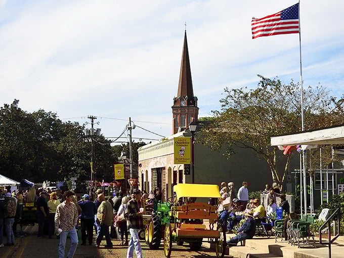 Community festivals bring Abbeville's streets alive with celebration&mdash;where the best entertainment often costs nothing but time.