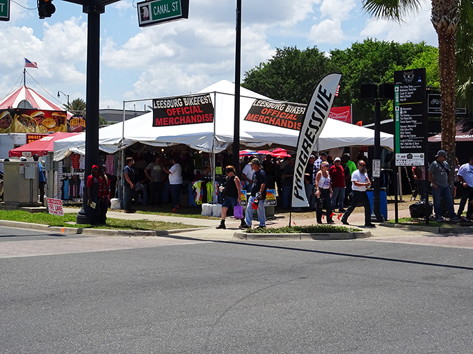 Bikefest transforms downtown into a two-wheeled celebration where leather meets leisure and chrome catches the Florida sunshine.