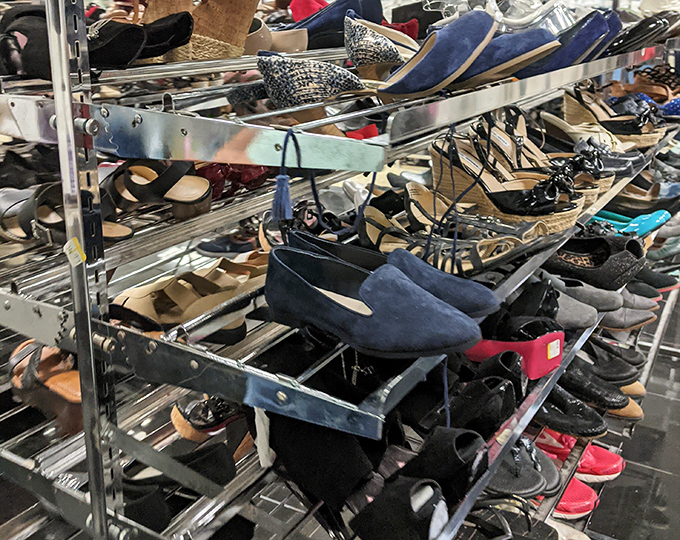 Shoe paradise where designer dreams meet practical footwear needs. Each pair tells a story&mdash;some barely worn, others well-loved, all waiting for new adventures.