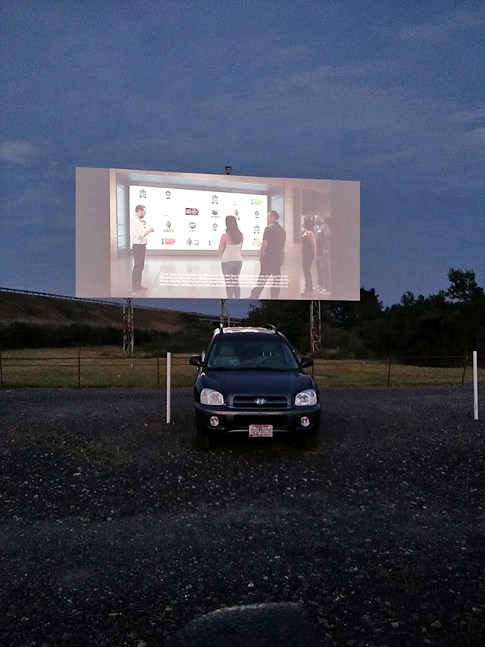 A business presentation gets the Hollywood treatment on the big screen. Even PowerPoint looks impressive when it's forty feet tall!