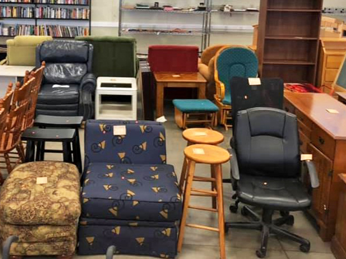 Furniture with stories to tell&mdash;from office chairs that have supported countless workdays to coffee tables that have witnessed thousands of conversations.