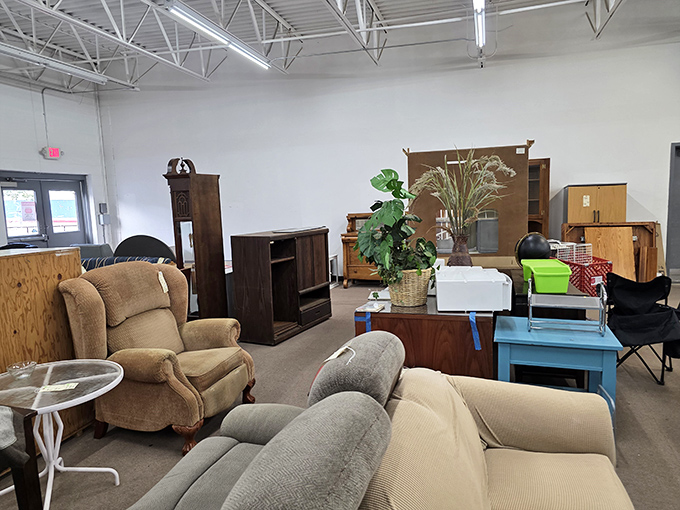 Recliners and end tables await their second act, proving good furniture never really goes obsolete.