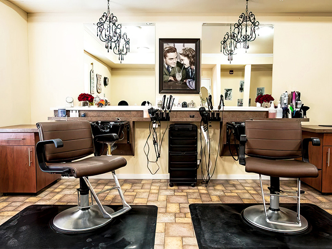 Because looking good doesn't stop at any particular birthday &ndash; on-site salon services keep you fresh.