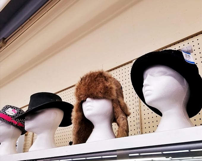 Alaskan headwear essentials: from wilderness-ready fur hats to cowboy dreams, your next personality is just a try-on away.