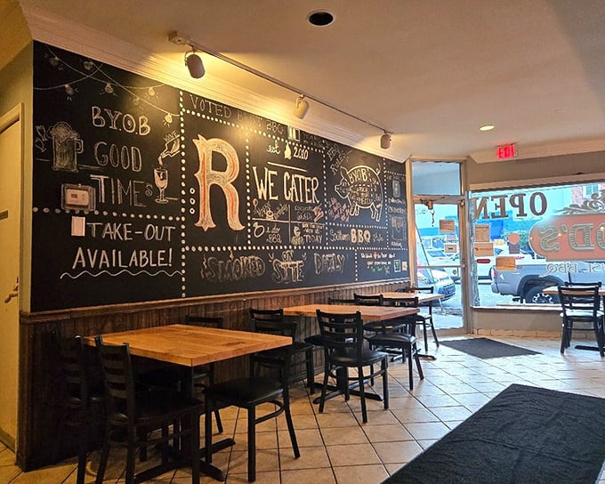 The dining room: where strangers become friends united by the universal language of "mmm" and "pass the napkins."