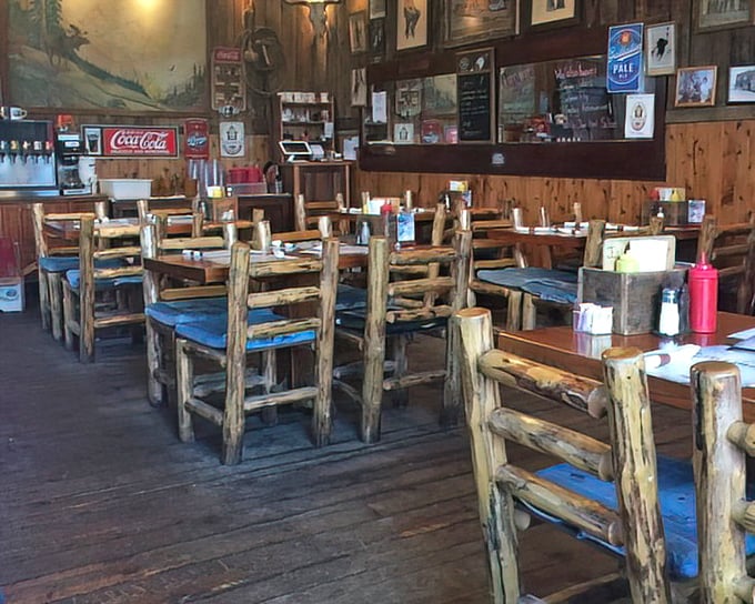 Pull up a chair and stay awhile! This seating area isn't just inviting; it's practically begging you to settle in for a long, delicious evening.