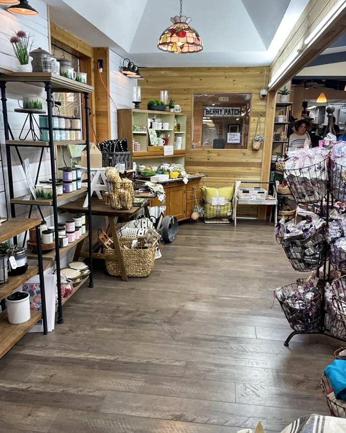 Warm wood tones and thoughtfully arranged merchandise create a space that feels like the Pacific Northwest's coziest living room. Shop like you're family.